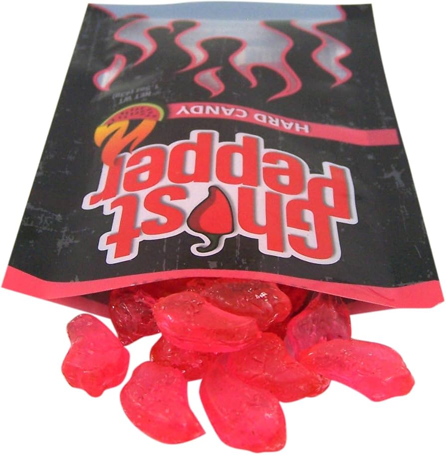 Flamethrower Candy all new Wild Cherry flavoured ghost chilli candies ...