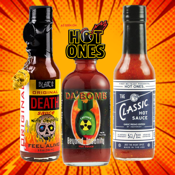Shop Australia's biggest range of HOT ONES hot sauces at Blonde Chilli