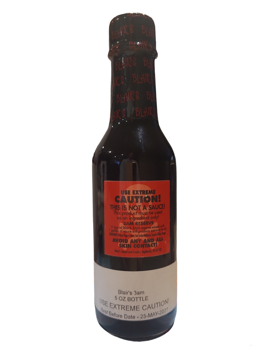 Blair's 3AM Reserve 2,000,000 Scoville | Chilli Extract Australia ...