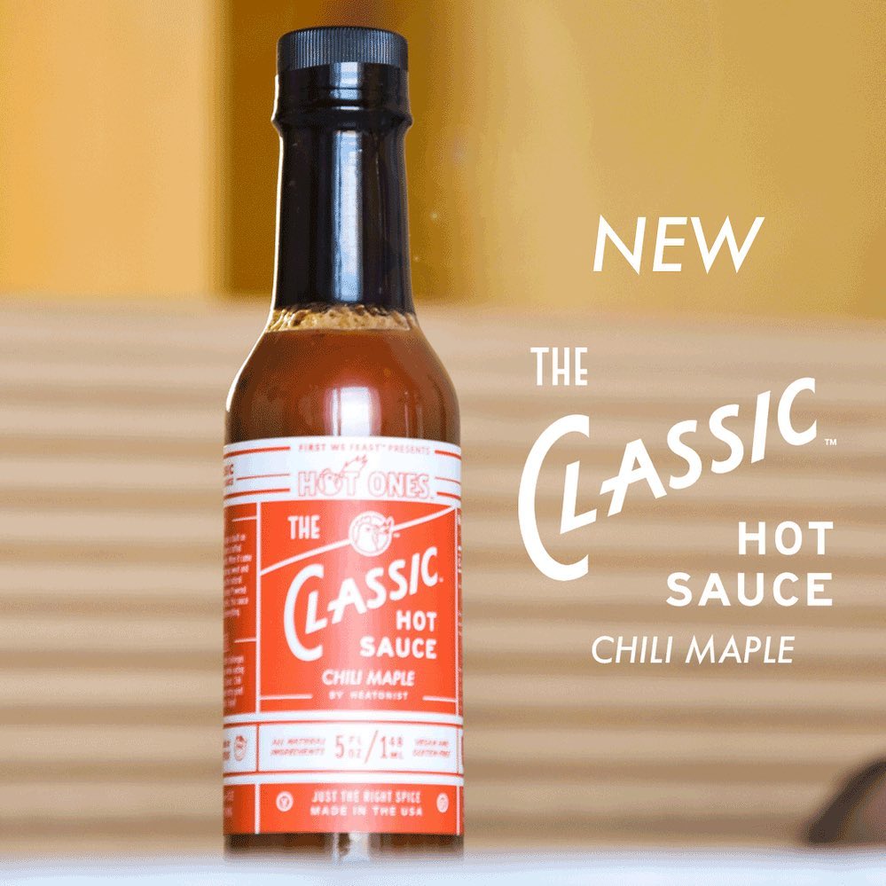 All new Hot Ones "The Classic" CHILI MAPLE EDITION - flavourama ...