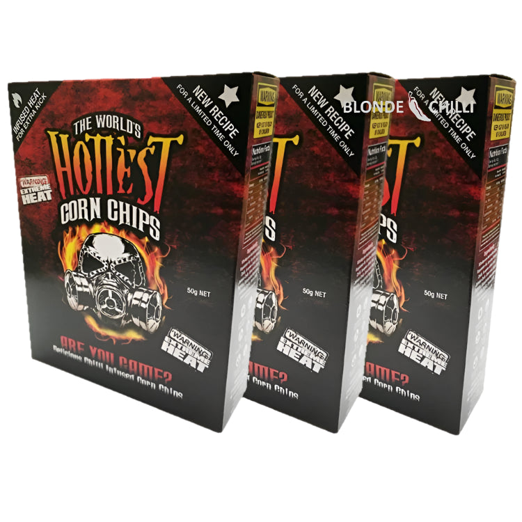 Have you tried The World's Hottest Corn Chips yet?? I dare you ...