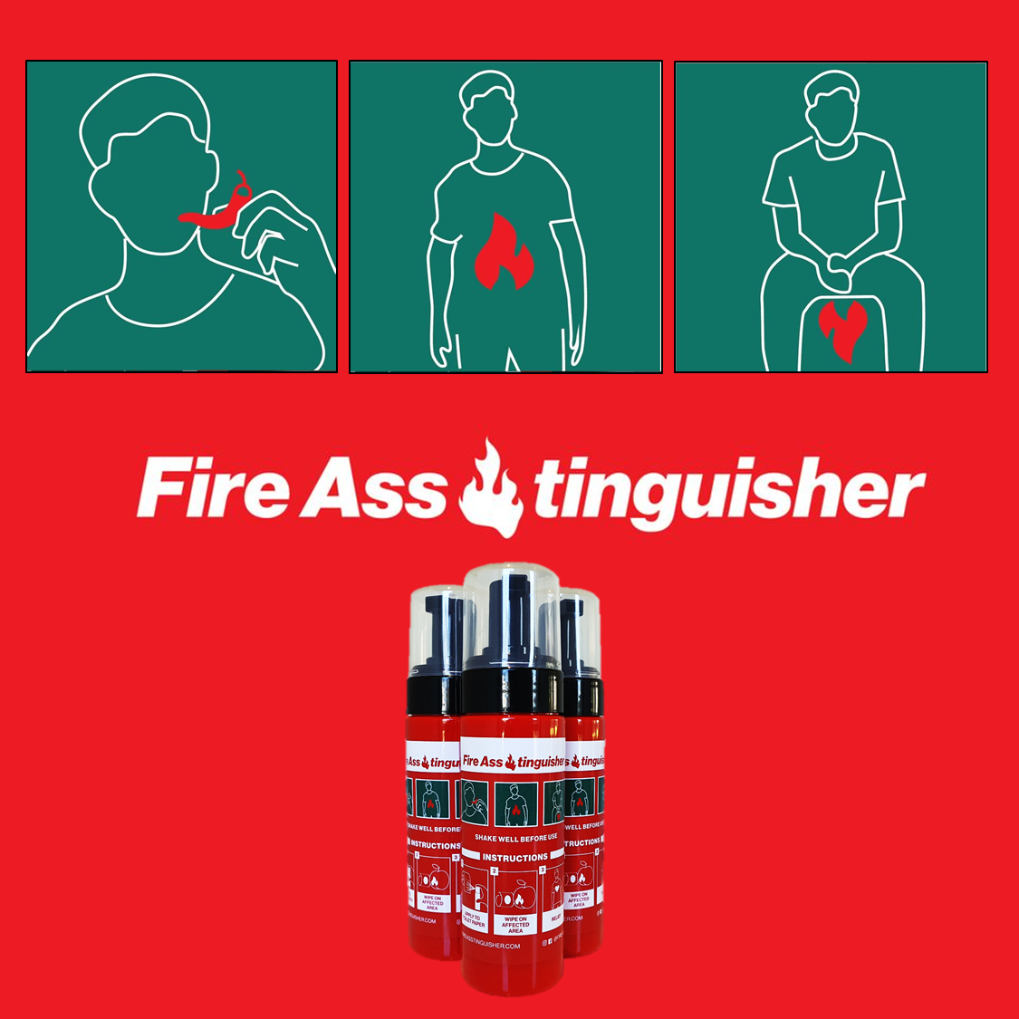 Got post chilli burn? Try world's first chilli aftercare for your bum ...